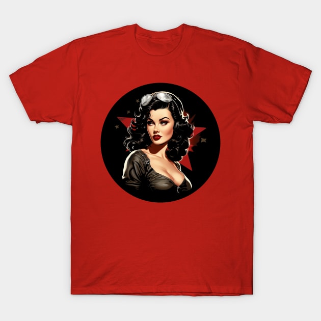 Pin Up Girl Old Hollywood Vibes 1940s Vintage Fashionista Pin Up Girl